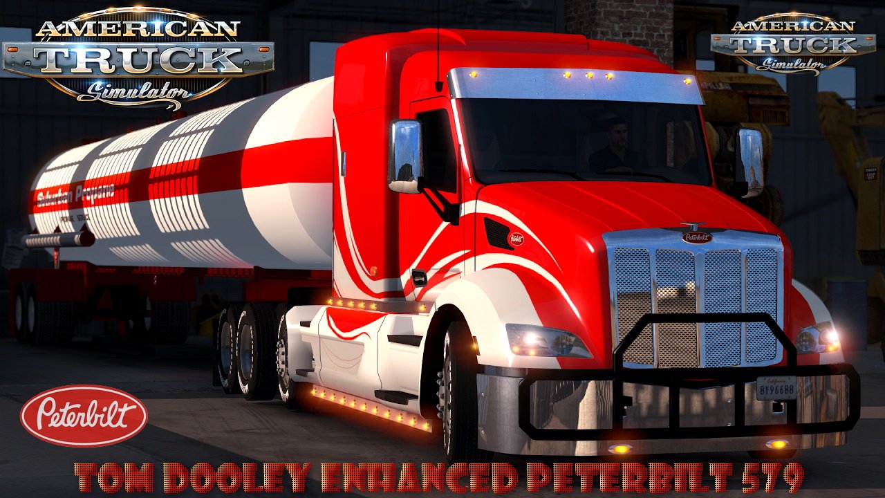 Peterbilt 579 Tom Dooley Enhanced v1.0 (1.28.x) » ATS mods | American ...