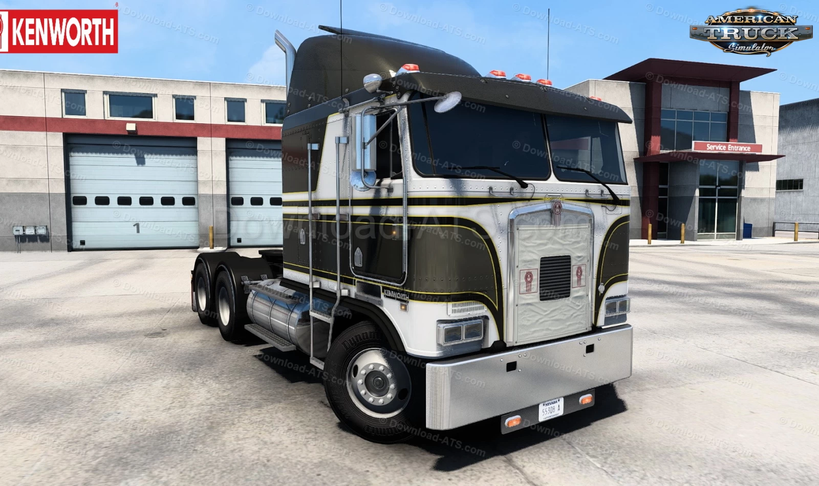 Kenworth K100-E + Interior v1.5.5 by Overfloater (1.54.x)