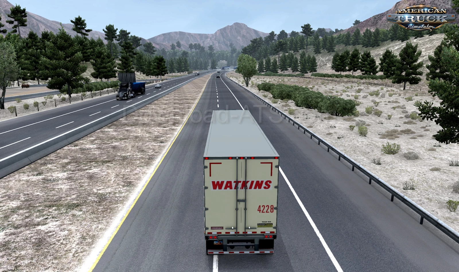 Spring Graphics / Weather Mod v4.1 by Grimes (1.57.x) for ATS