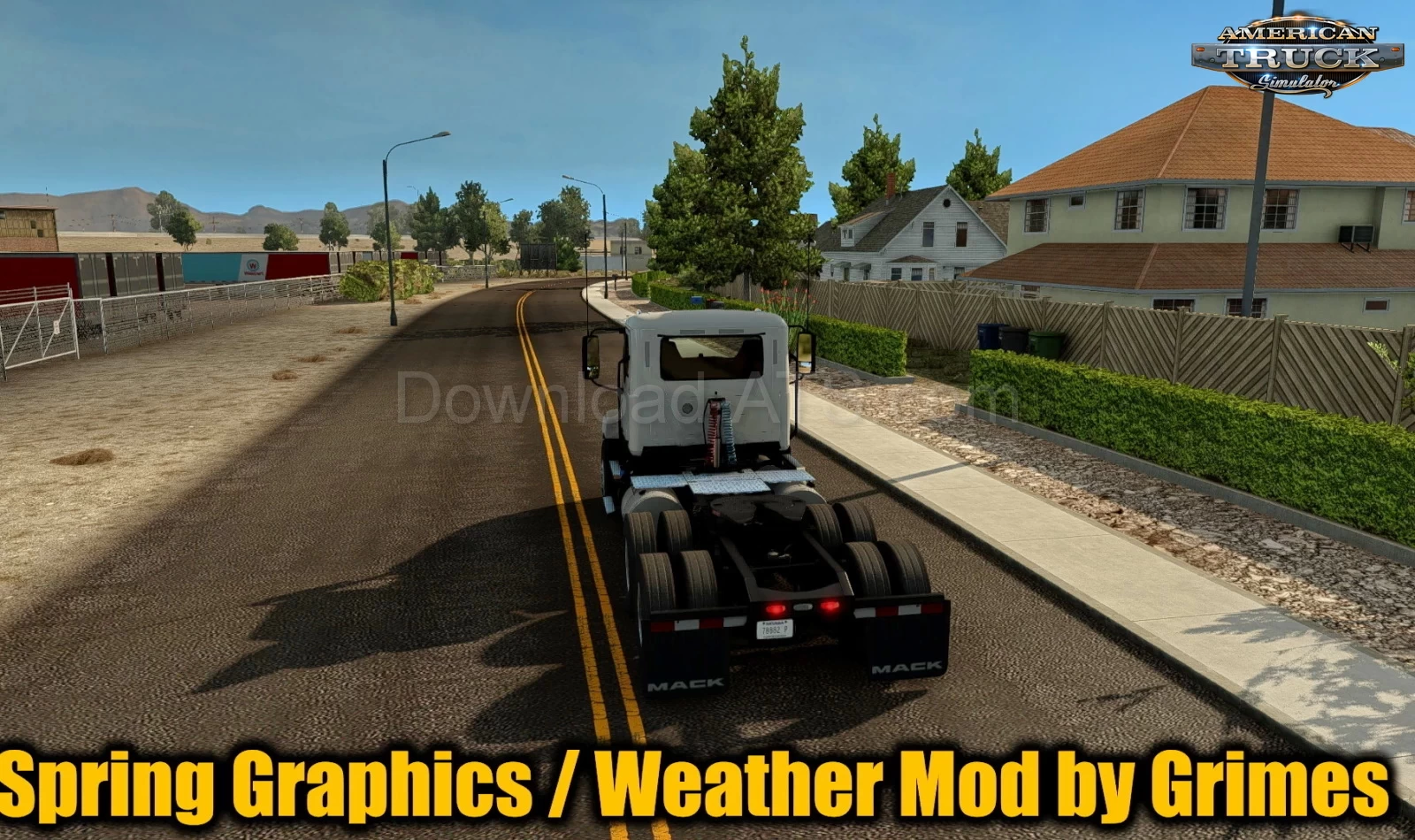 Spring Graphics / Weather Mod v4.1 by Grimes (1.57.x) for ATS