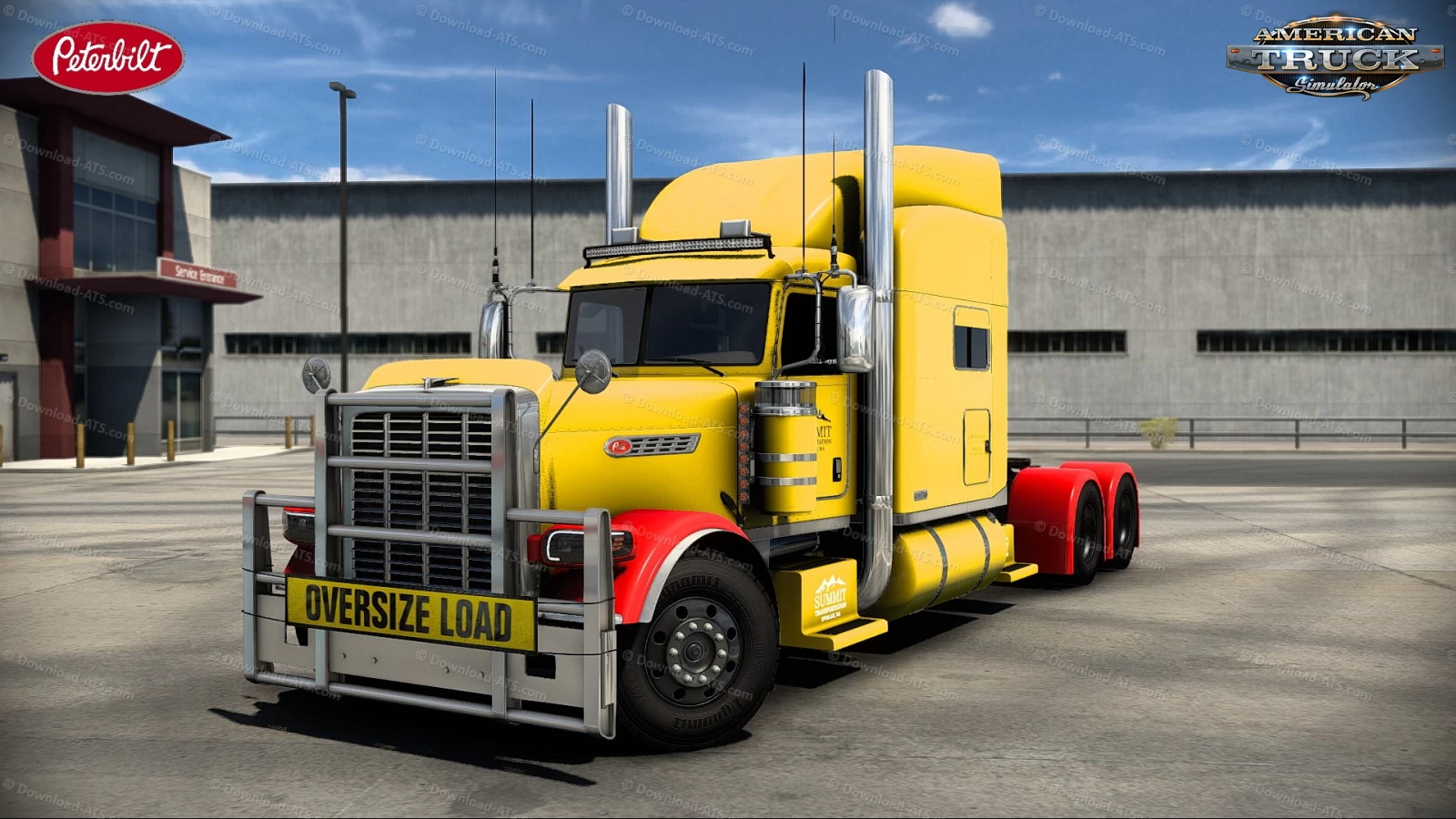 Peterbilt 389 Glider Truck v7.1 By Jon Ruda (1.55.x) for ATS