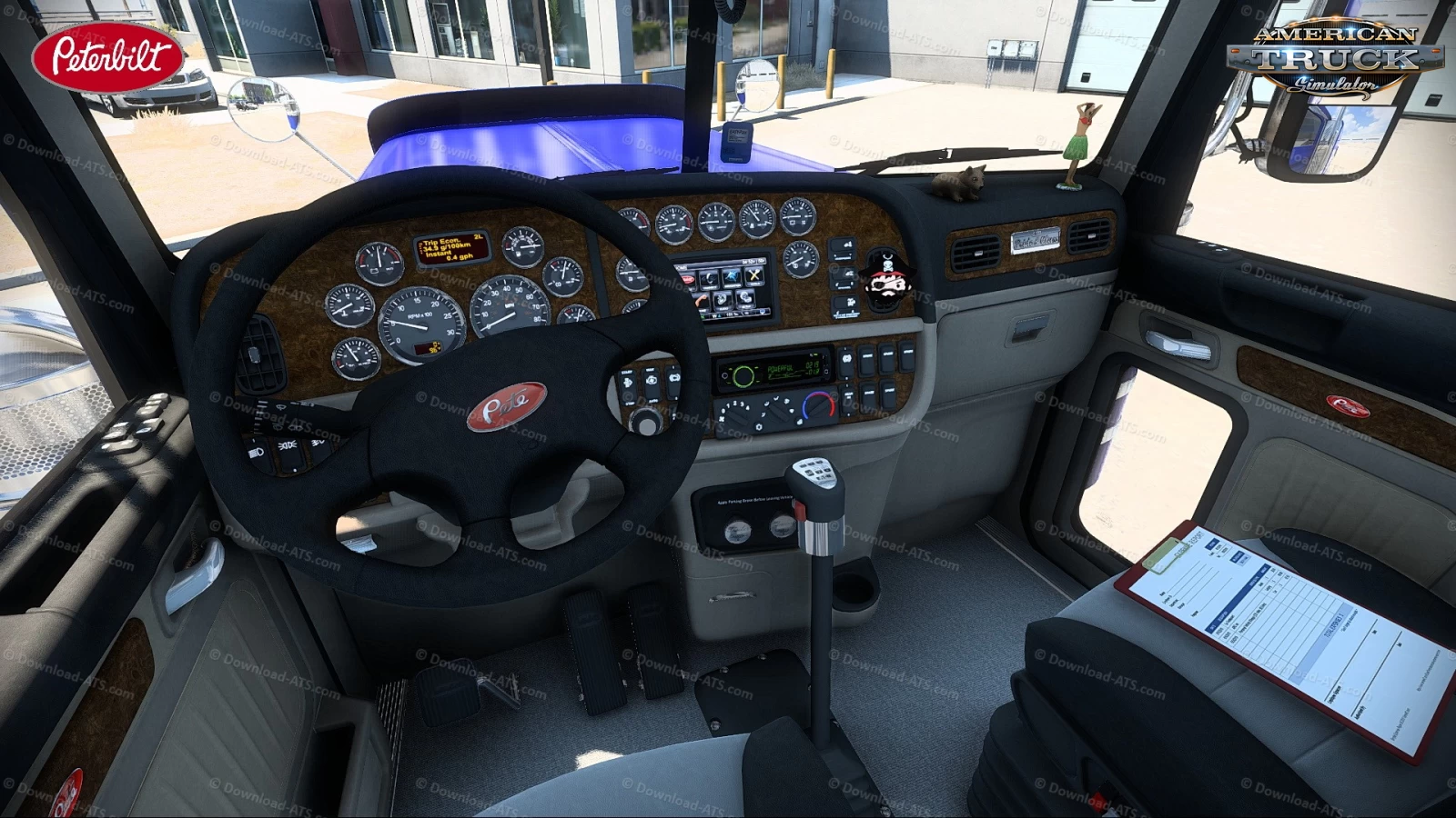Peterbilt 389 Glider Truck v7.1 By Jon Ruda (1.55.x) for ATS