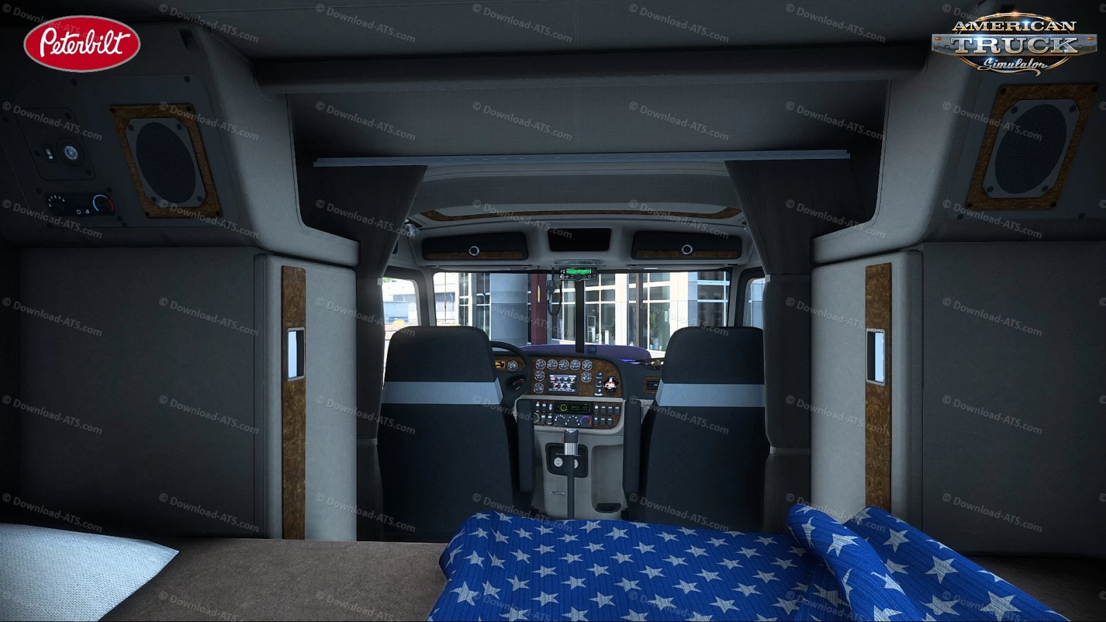 Peterbilt 389 Glider Truck v7.1 By Jon Ruda (1.55.x) for ATS