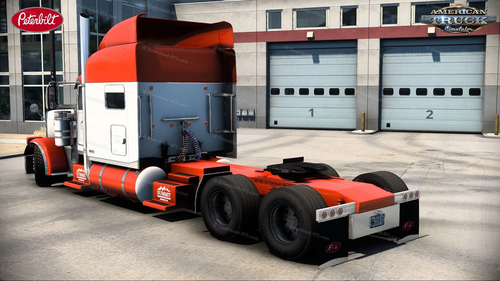 Peterbilt 389 Glider Truck v7.1 By Jon Ruda (1.55.x) for ATS