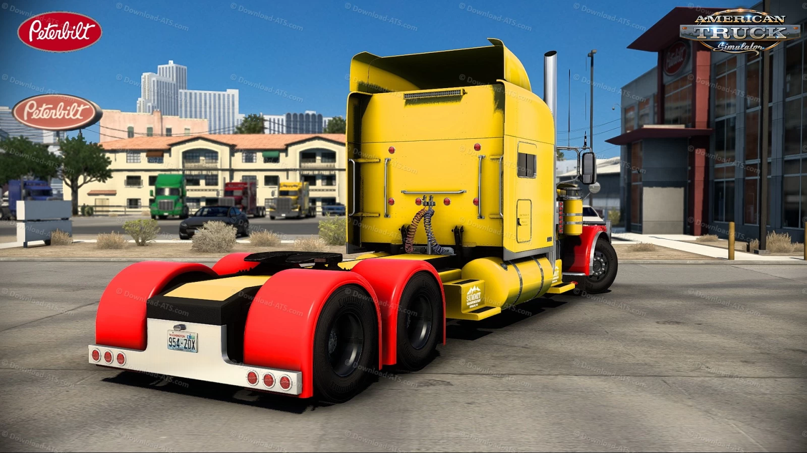 Peterbilt 389 Glider Truck v7.1 By Jon Ruda (1.55.x) for ATS