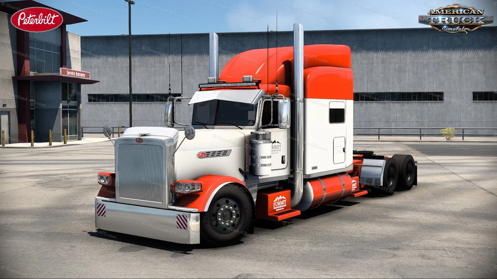 Peterbilt 389 Glider Truck v7.1 By Jon Ruda (1.55.x) for ATS