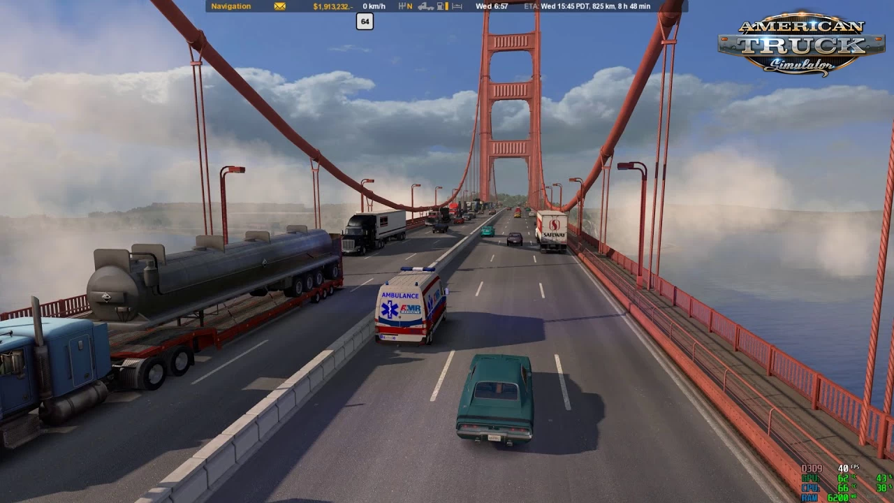 Real Traffic Density and Ratio v1.57a by Cip (1.57.x) for ATS