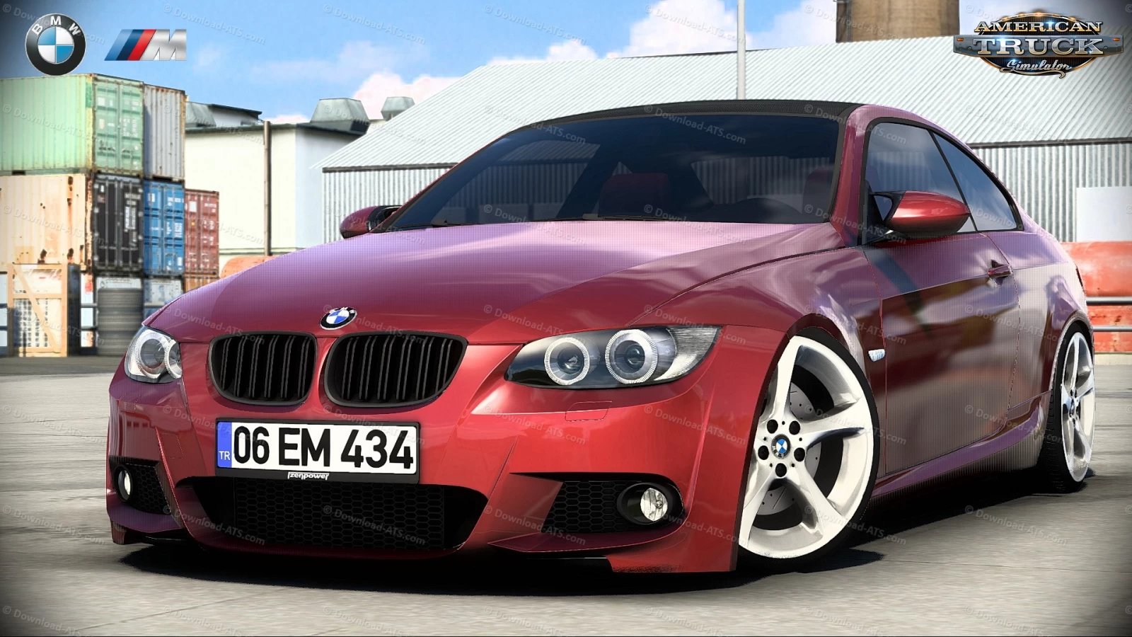 BMW 3 Series E92 M-Tech + Interior v2.0 (1.52.x) for ATS