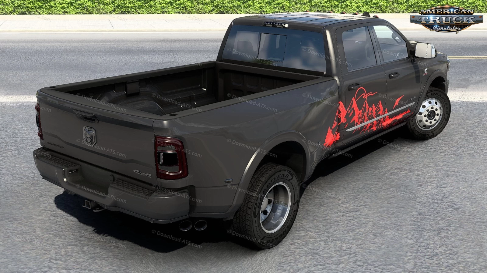 Dodge RAM 3500 (RVM) v5.0 (1.55.x) for ATS | By Jon Ruda
