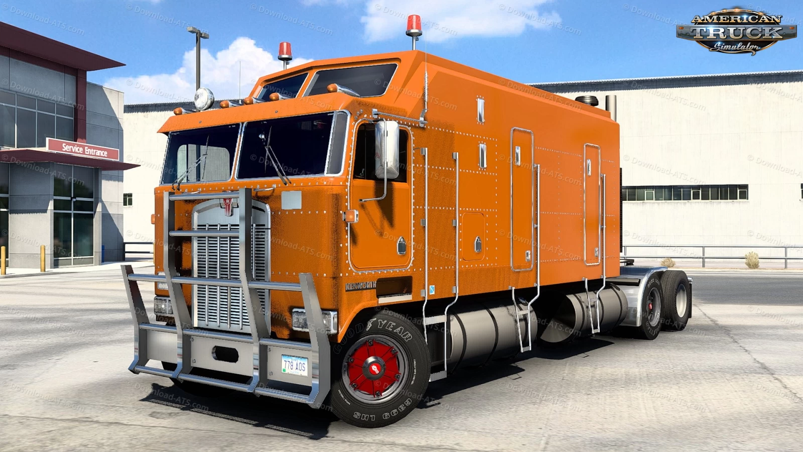 Kenworth K100 + Interior v7.0 by CyrusTheVirus (1.57.x) for ATS