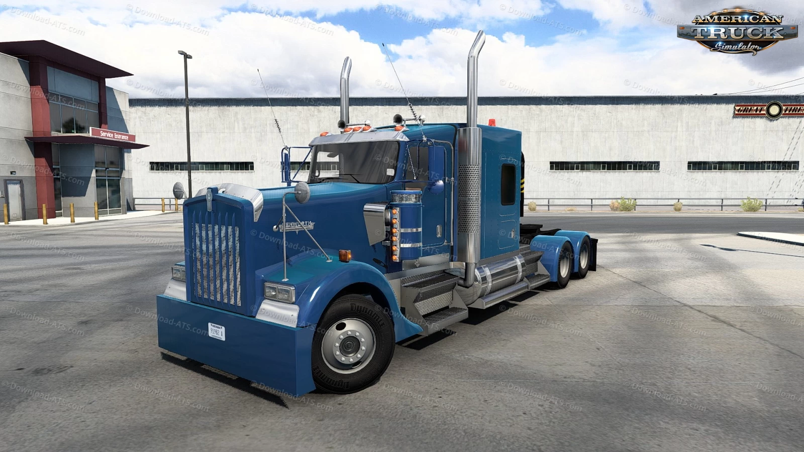 Rezworth W900 Custom + Interior v1.2 (1.49.x) for ATS