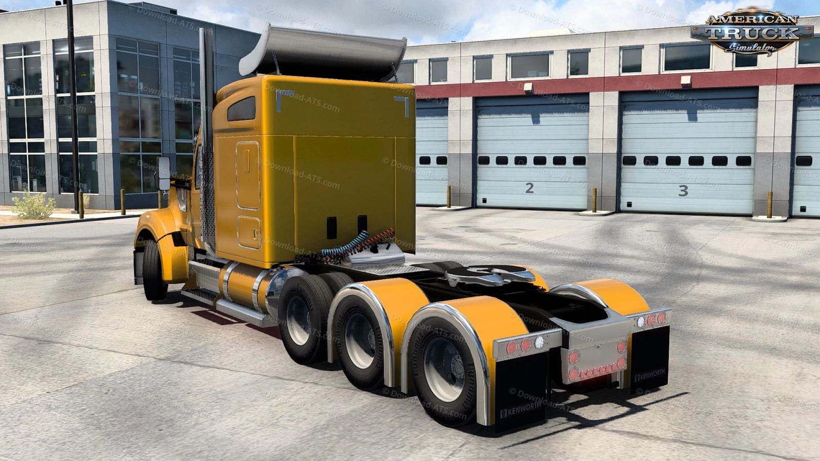 Kenworth W990 Custom v1.2 By ReneNate (1.48.x) for ATS