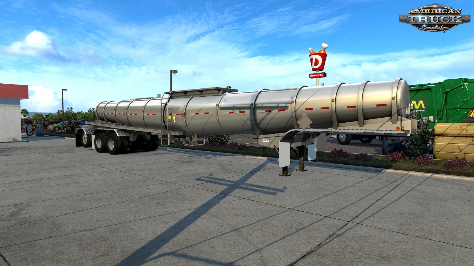 Polar Deep Drop Tanker v1.1 By FPModding (1.49.x) for ATS