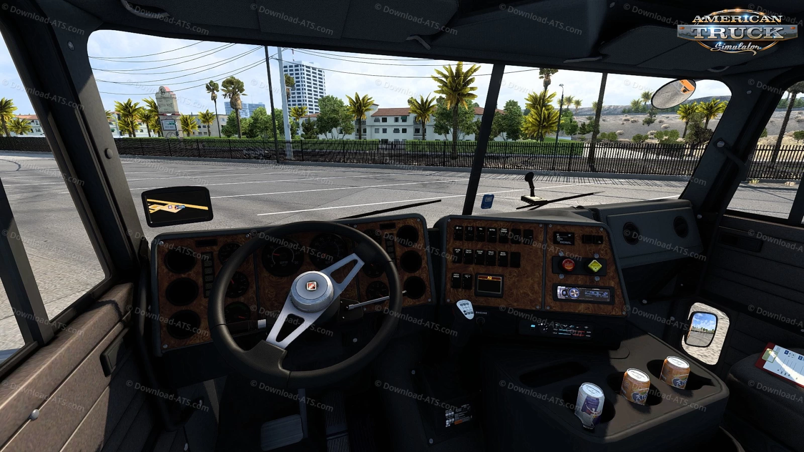 International 9600 Truck + Interior v2.5 (1.50.x) for ATS
