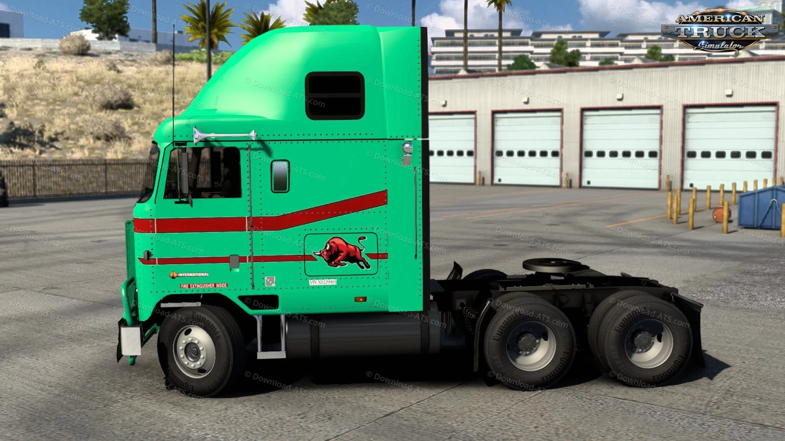 International 9600 Truck + Interior v2.5 (1.50.x) for ATS