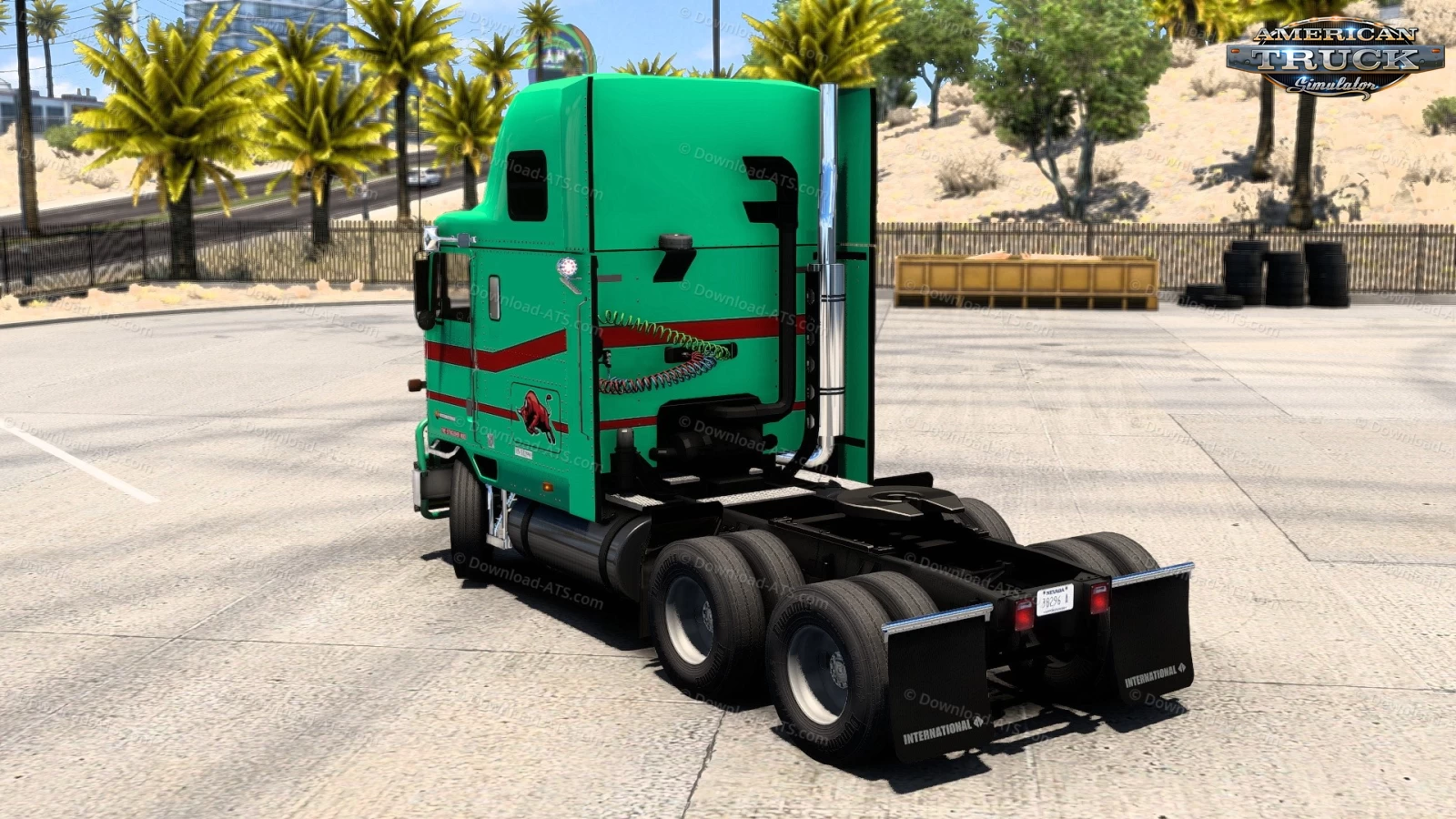 International 9600 Truck + Interior v2.5 (1.50.x) for ATS