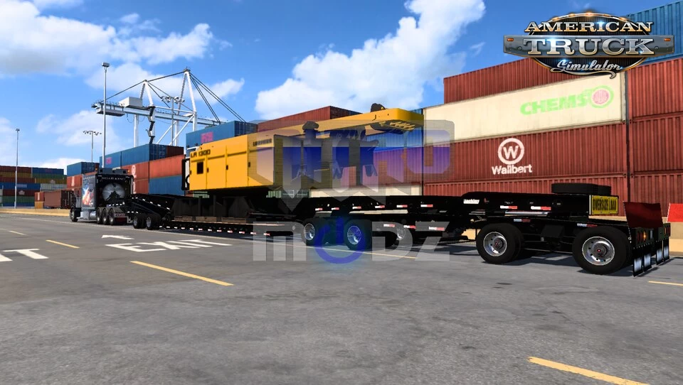 NitroModz Ownable Rackley Trailer v2.2 (1.50.x) for ATS