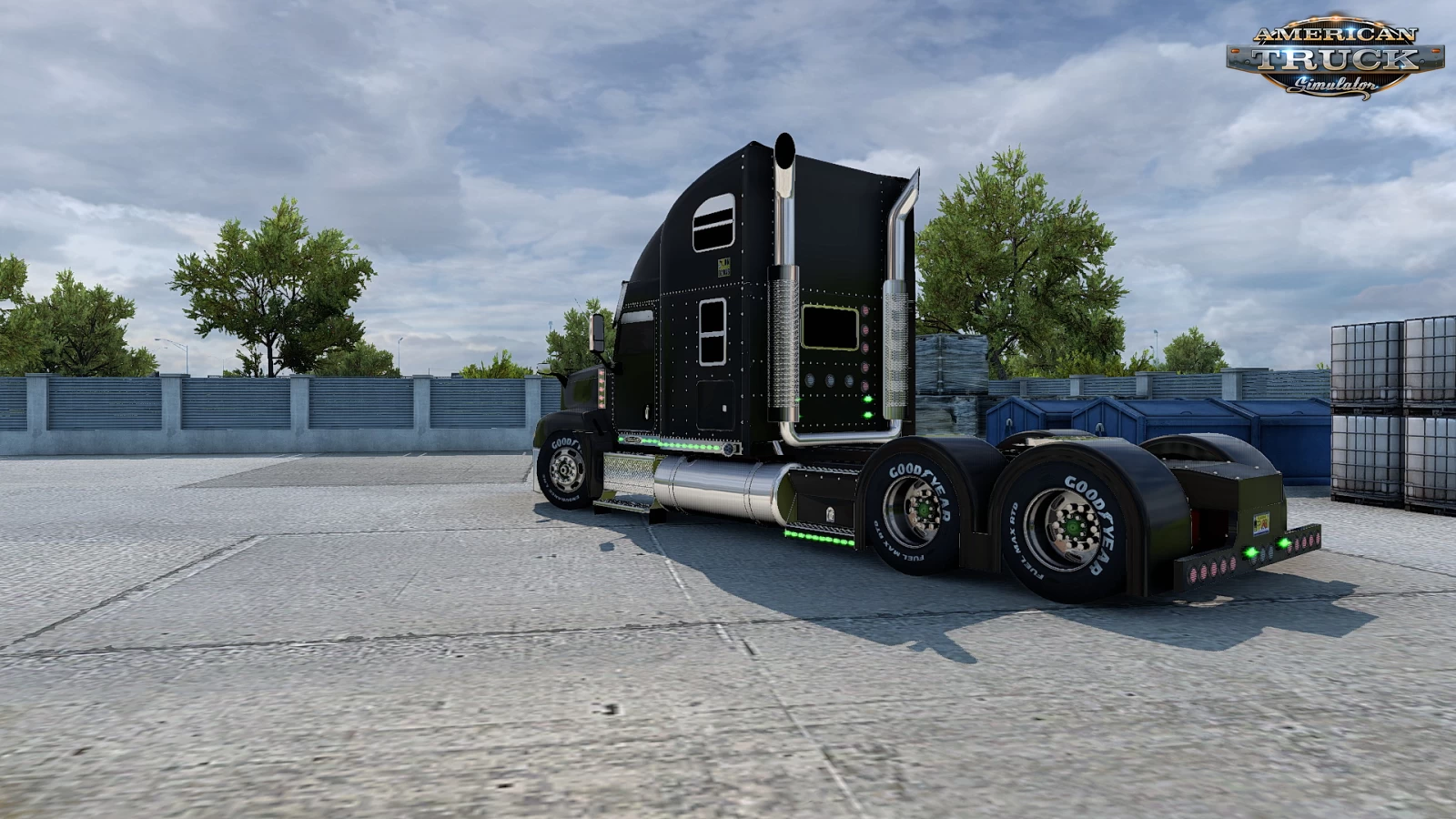 Freightliner FLD 120 Truck + Interior v3.8 (1.48.x) for ATS