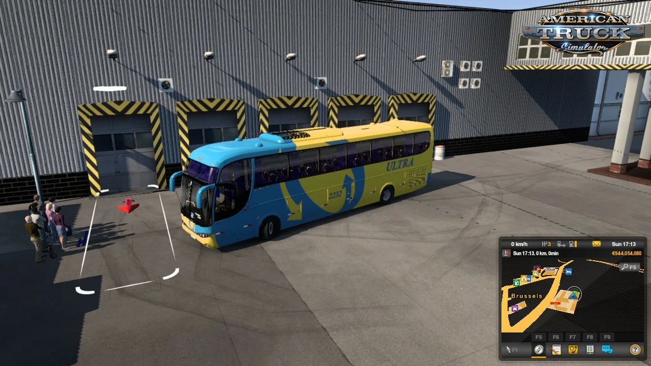 Passengers Bus Mod v2.2 by Cristhian Cardoso (1.53.x) for ATS