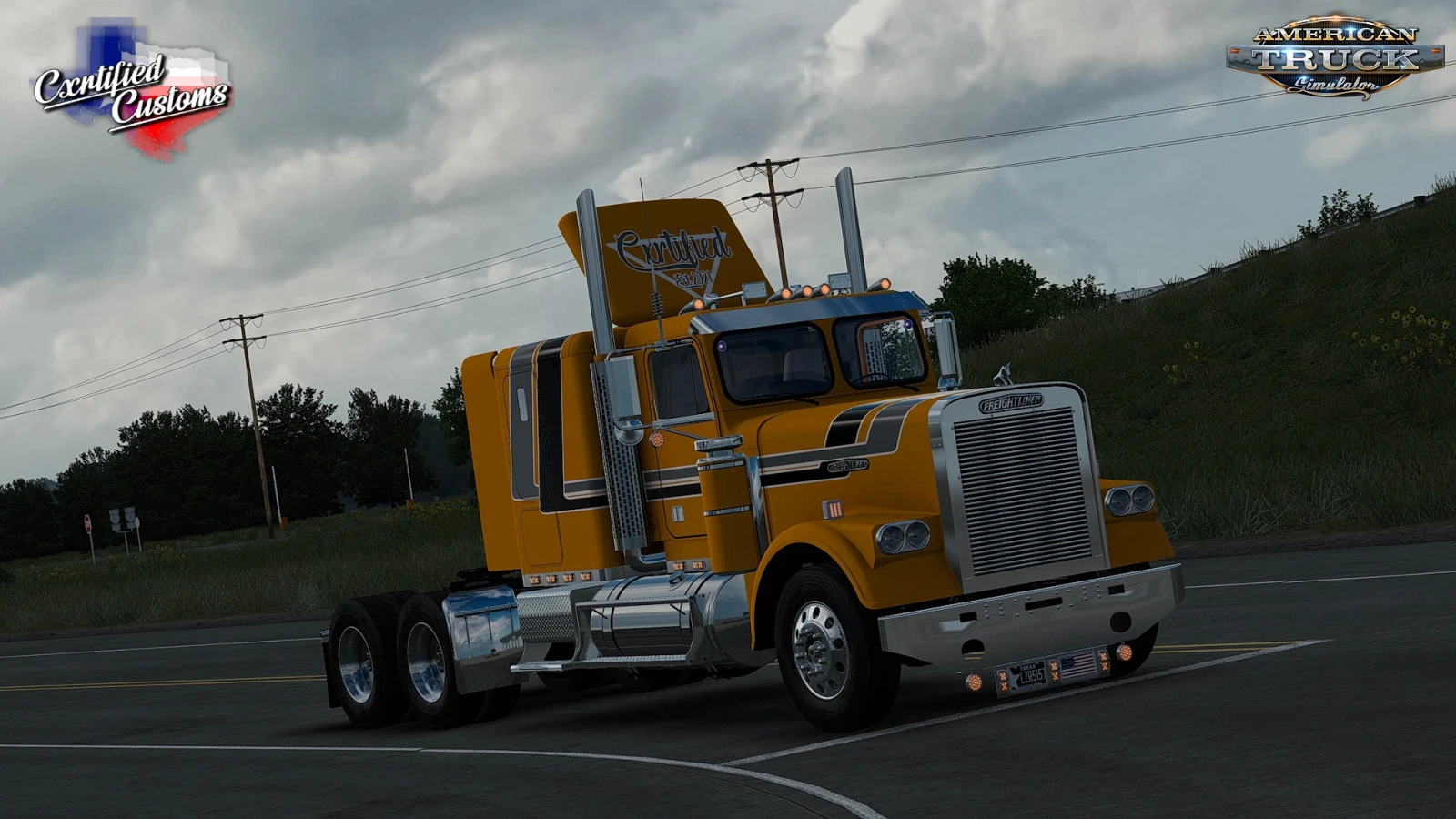 Freightliner FLC v1.0.4 By Cxrtified Customs (1.53.x) for ATS