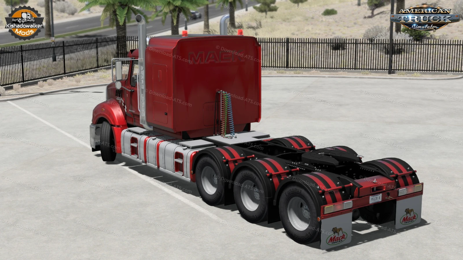 Mack Superliner MP10 Truck v1.6 By KSW (1.54.x) for ATS