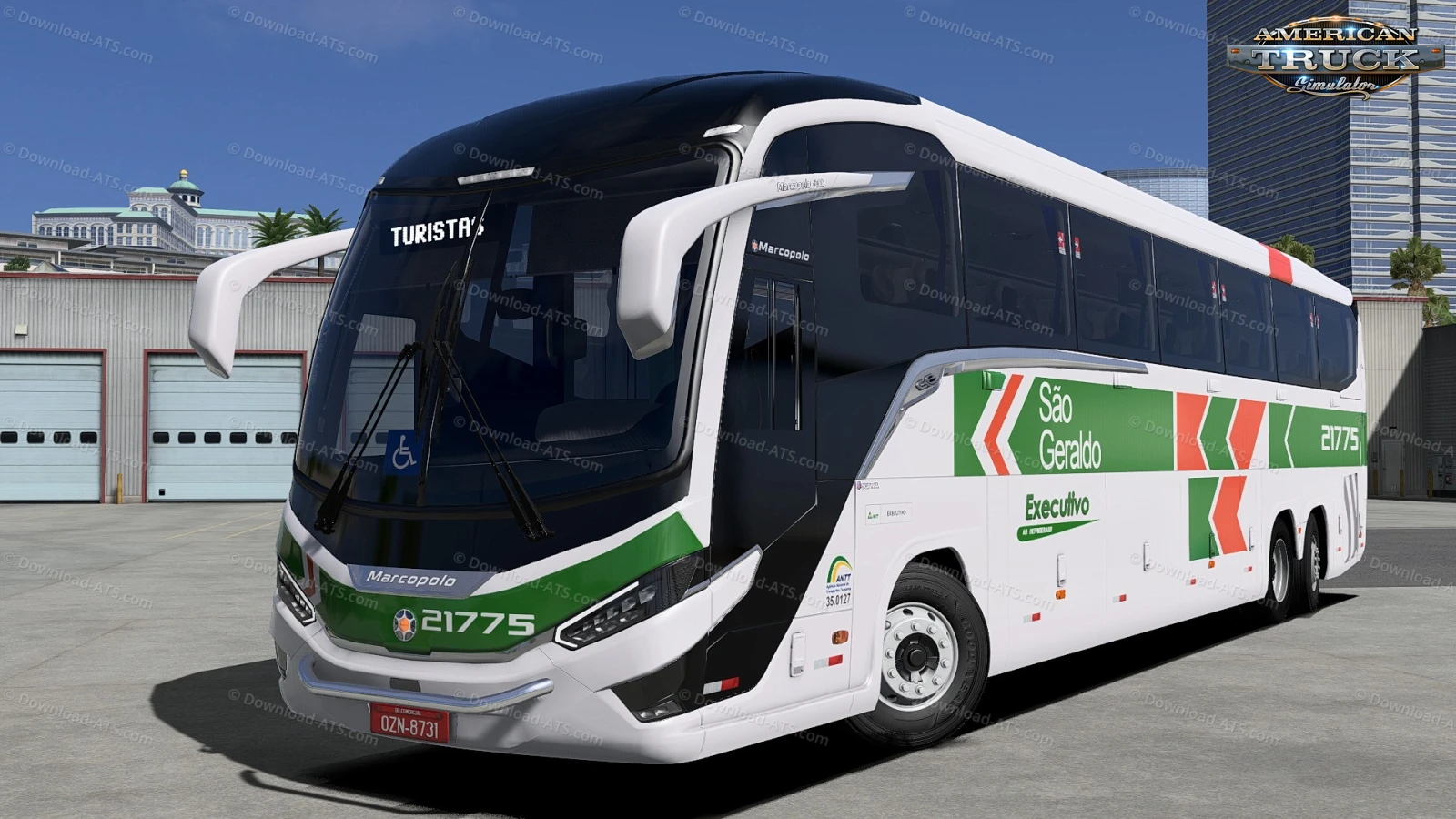 Marcopolo G8 1200 Multi Chassis Bus v1.2 (1.55.x) for ATS