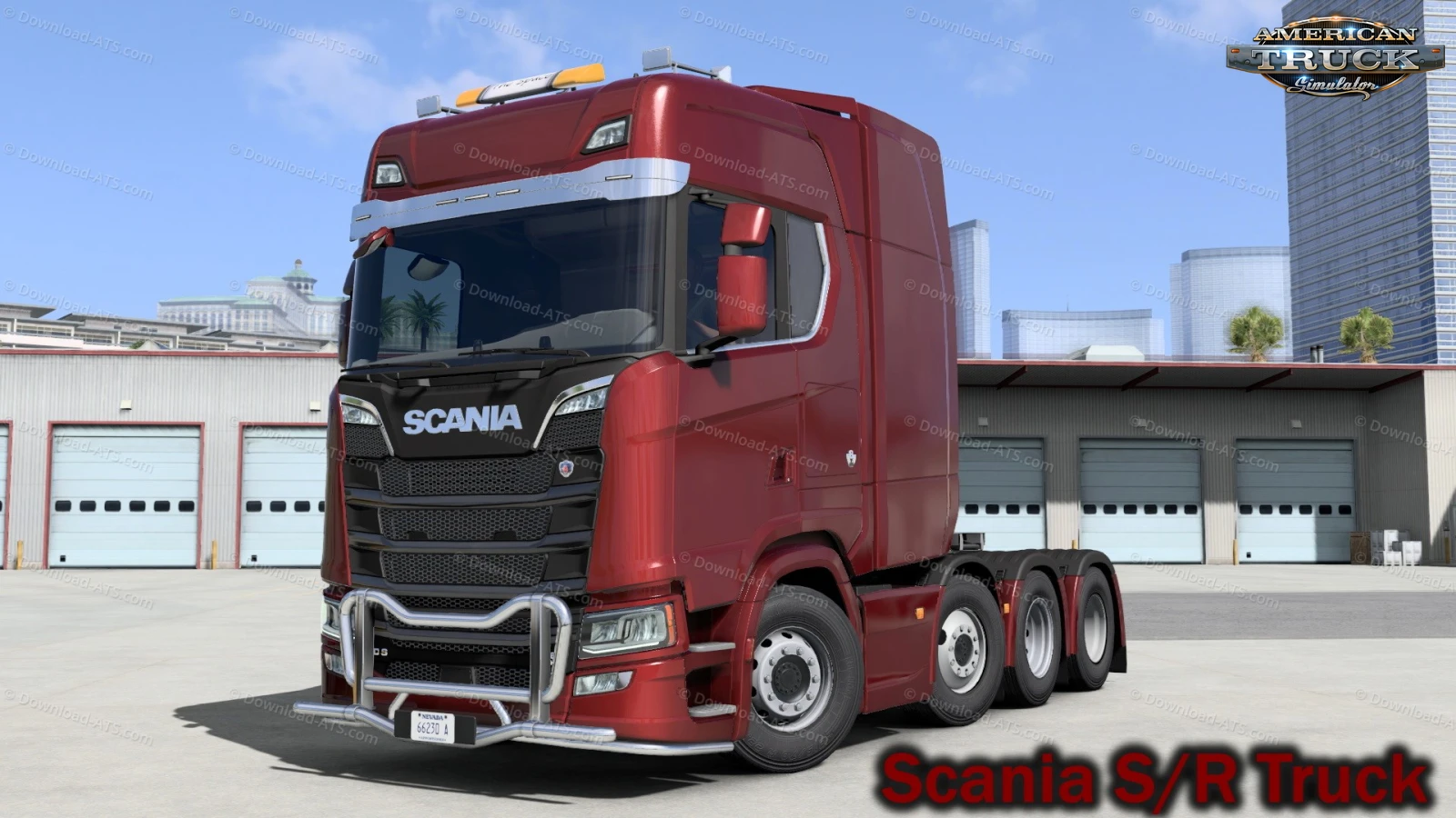 Scania S/R Truck v1.0 (1.53.x) for ATS | Mod By Dani02