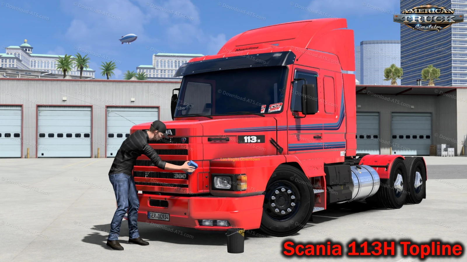 Scania 113H Topline Truck + Interior v1.6 (1.53.x) for ATS
