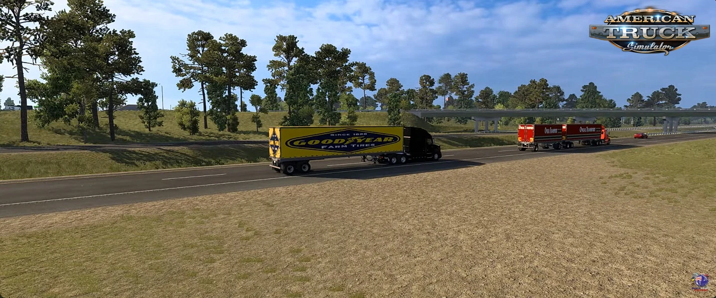 Road Network (Skins Pack) v1.5.1 (1.57.x) for ATS | Download