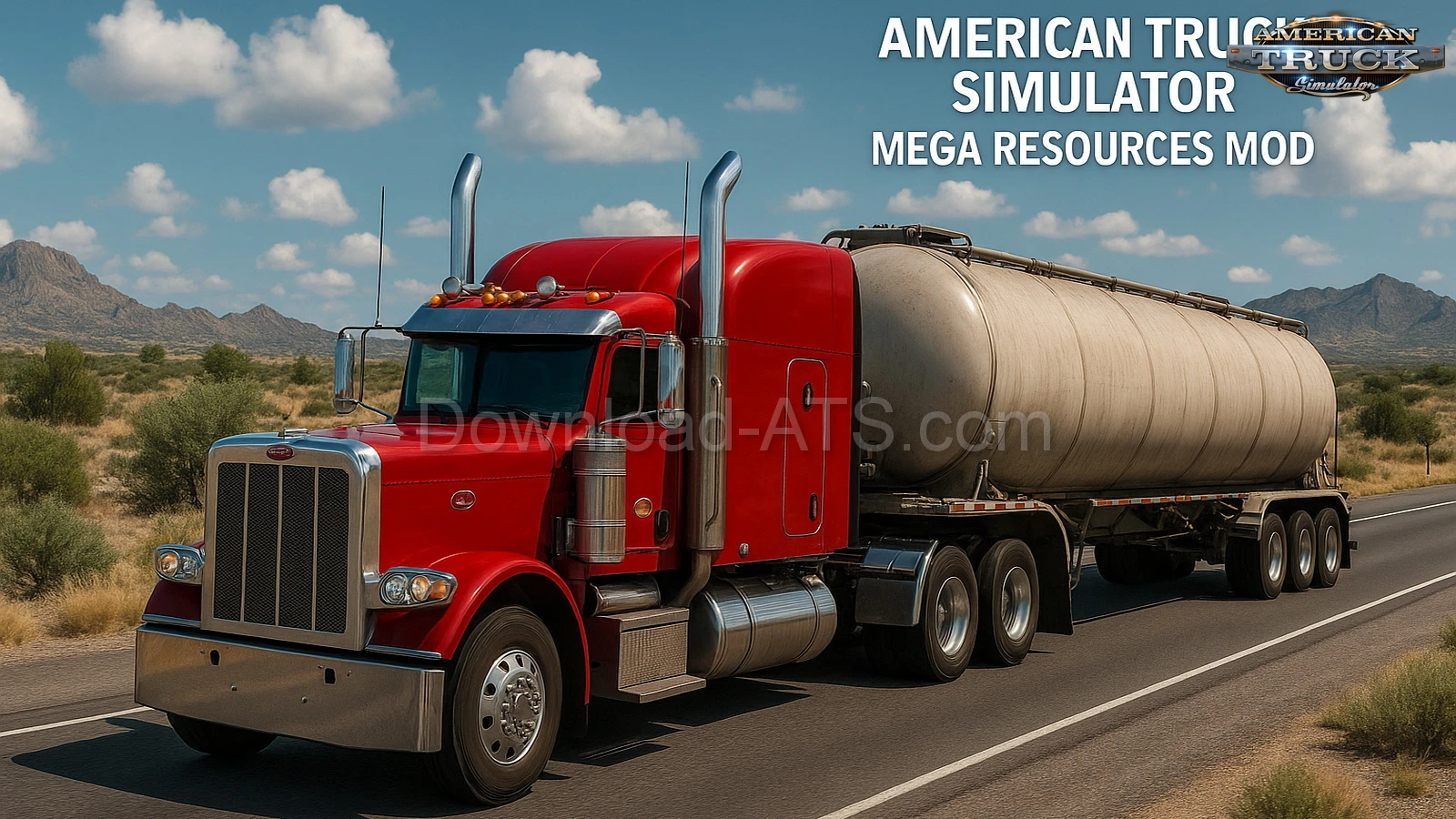Mega Resources Mod v2.9.6.157 (1.57.x) for ATS | Download