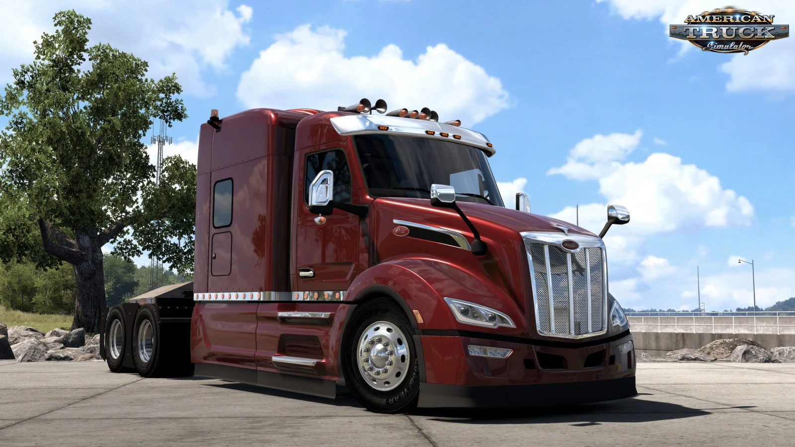 Pete 579 NG Truck + Interior v1.5.1 (1.55.x) for ATS | Jon Ruda