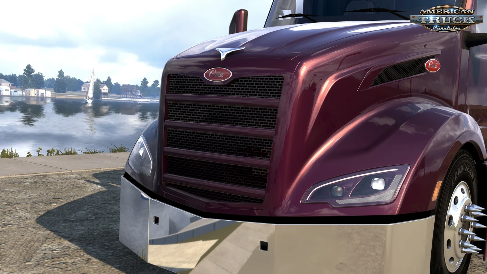 Pete 579 NG Truck + Interior v1.5 (1.54.x) for ATS | Jon Ruda