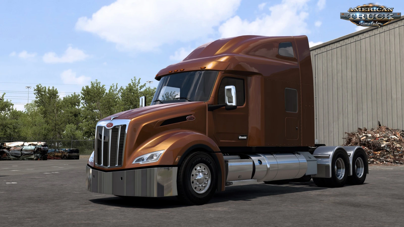 Pete 579 NG Truck + Interior v2.5 (1.58.x) for ATS | Jon Ruda