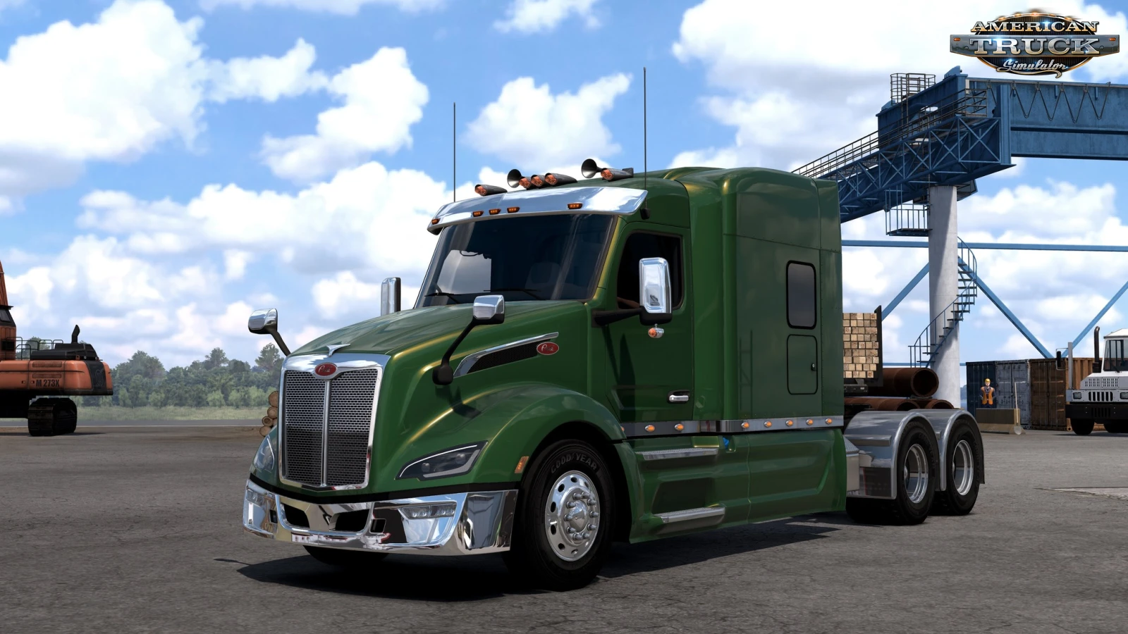 Pete 579 NG Truck + Interior v1.5 (1.54.x) for ATS | Jon Ruda