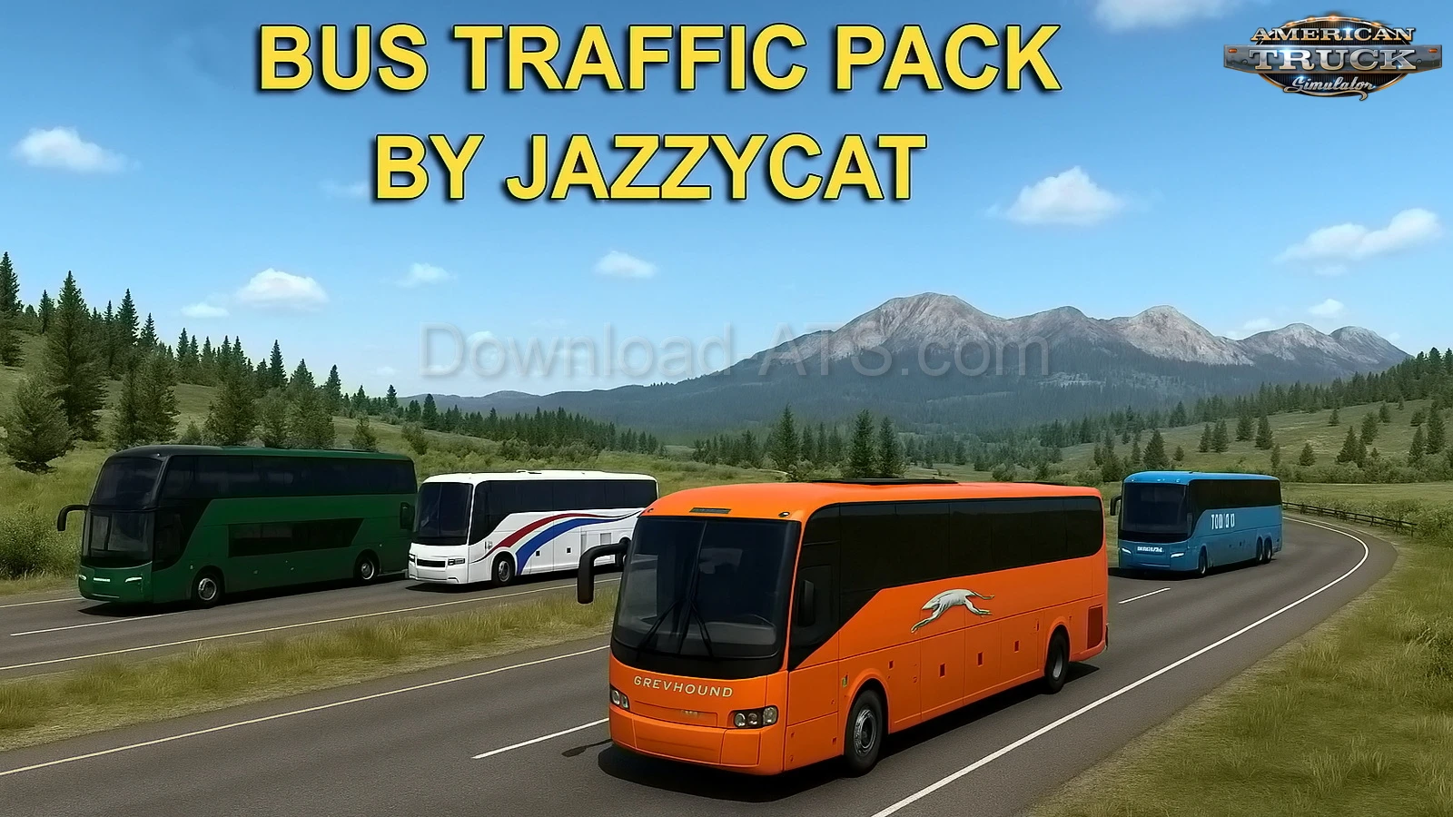 Bus Mod » ATS mods | American Truck Simulator Mods | ATS Trucks, Maps