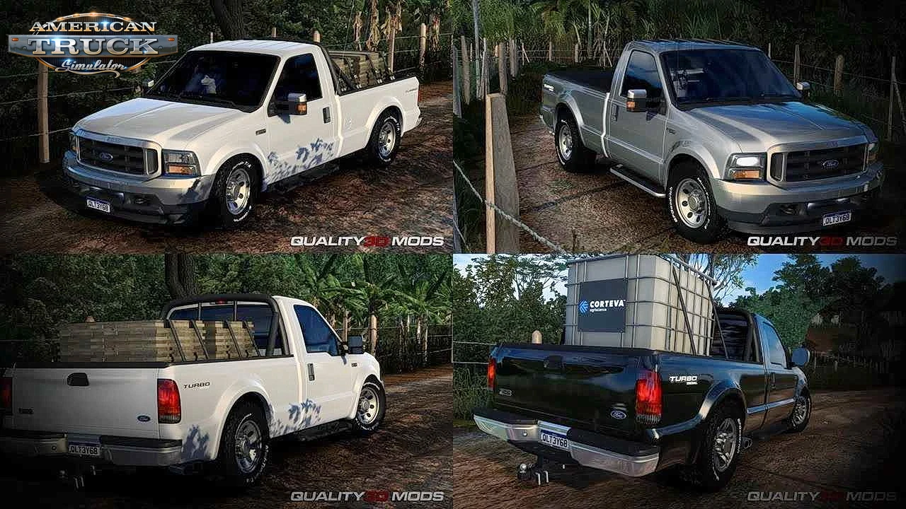 Ford F250 » ATS mods | American Truck Simulator Mods | ATS Trucks, Maps