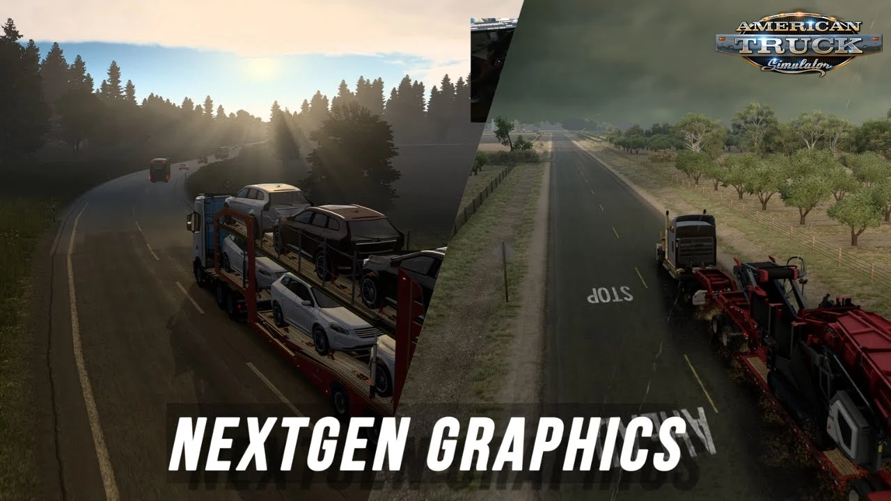 Lighting Improvements Graphics Mod v2.0.17.4 (1.55.x) for ATS