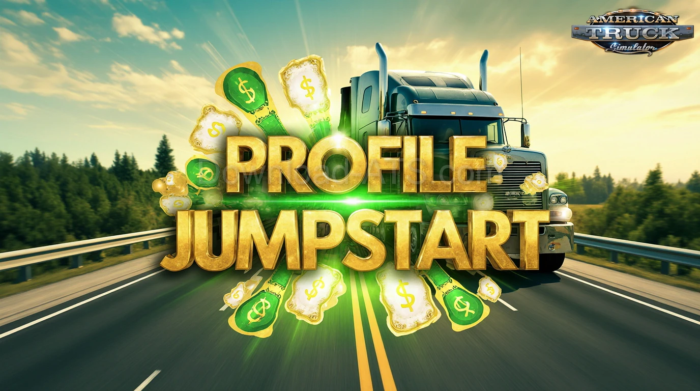 Money & XP Mod v1.9 (1.57.x) for ATS | Download Cheat Mod