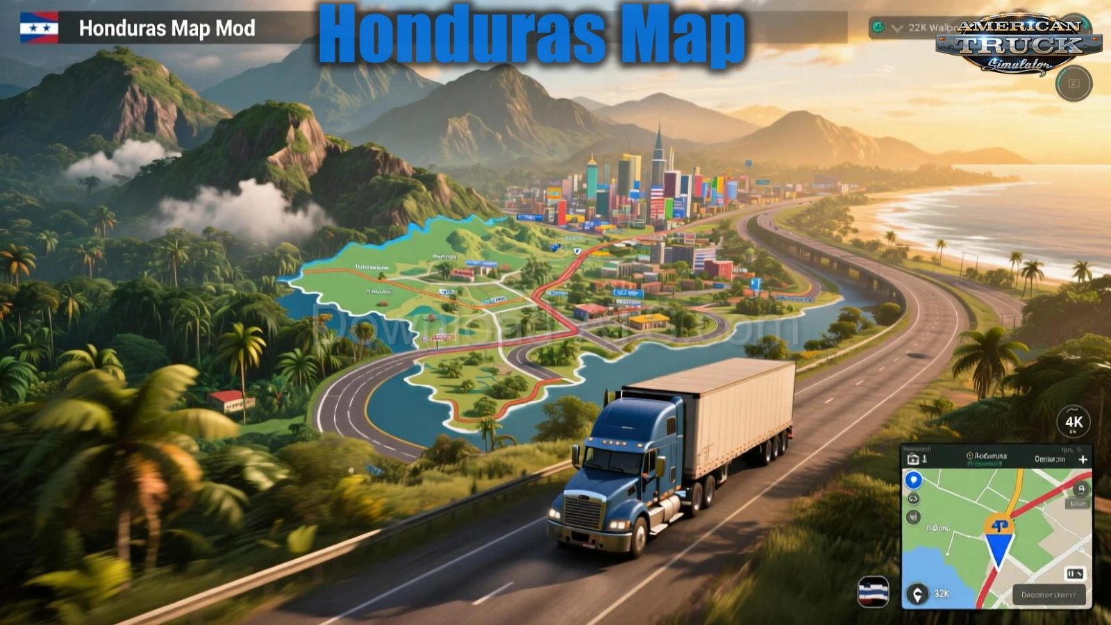 Maps Mods for ATS | American Truck Simulator Maps