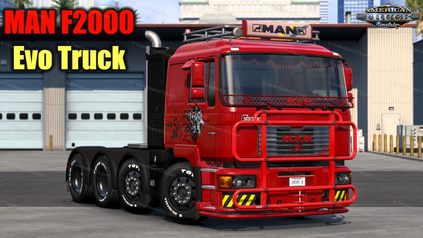 MAN F2000 » ATS mods | American Truck Simulator Mods | ATS Trucks, Maps