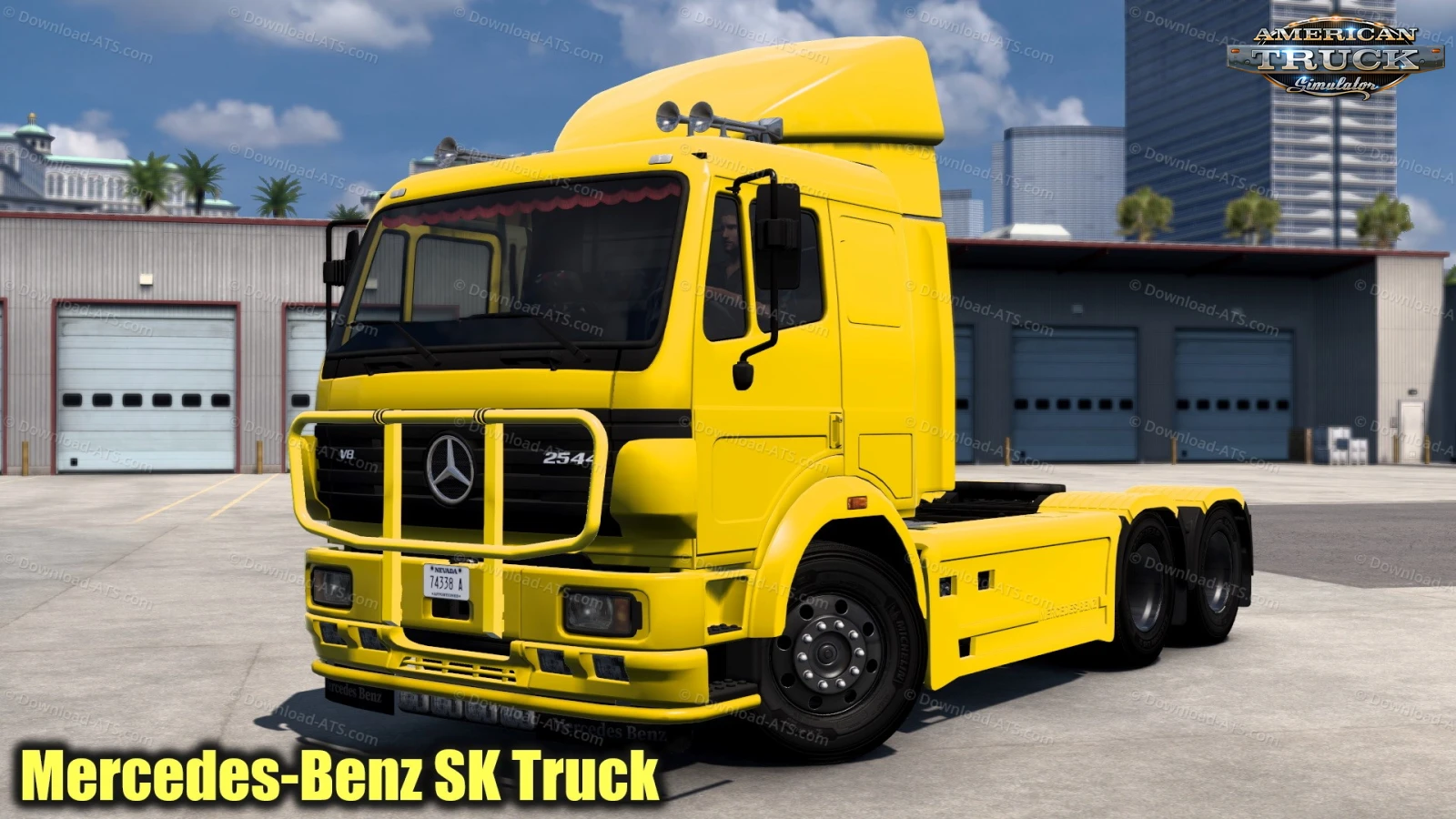 Mercedes-Benz SK Truck v1.1 by XBS (1.56.x) for ATS | TOP