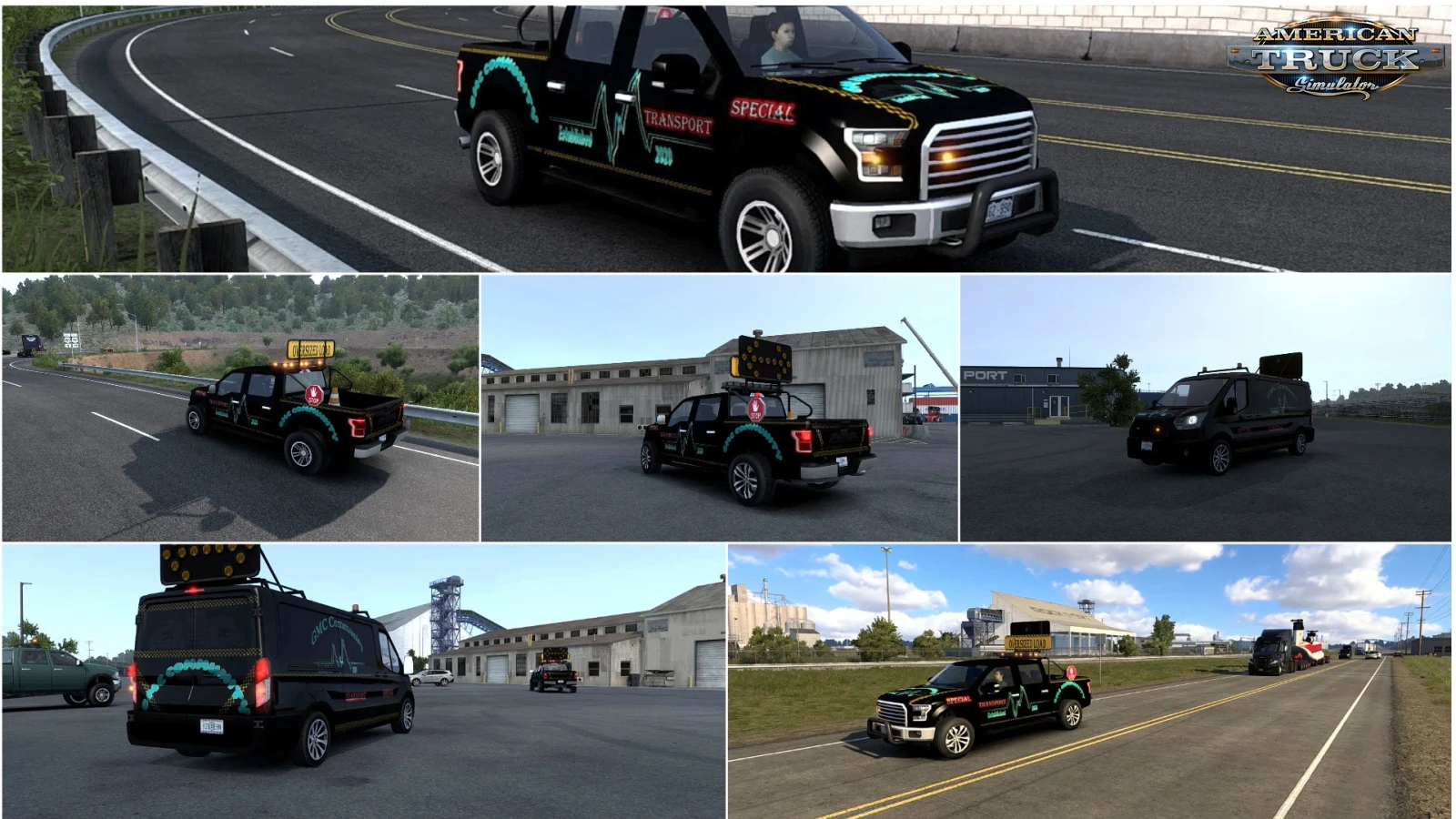 Escort Pick-Up Truck v7.1 (1.56.x) for ATS | By GMC Community