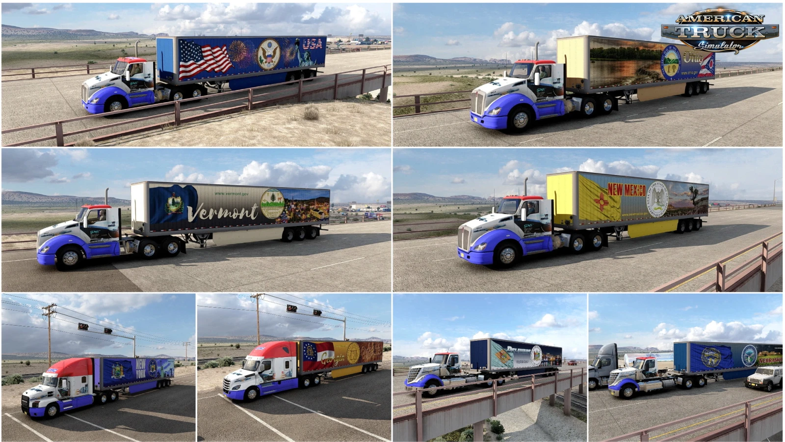 USA States Traffic Pack v1.2 (1.56.x) for ATS | GMC Community