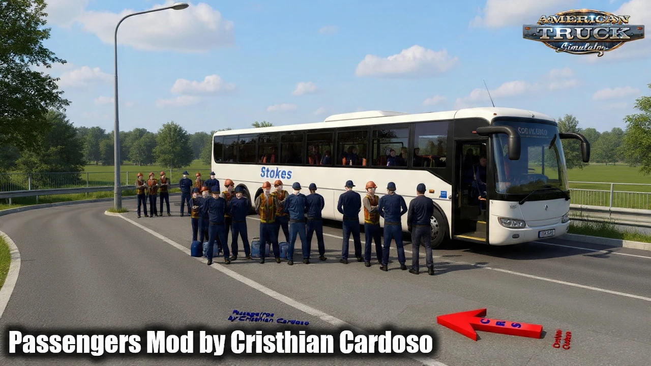 passengers » ATS mods | American Truck Simulator Mods | ATS Trucks, Maps