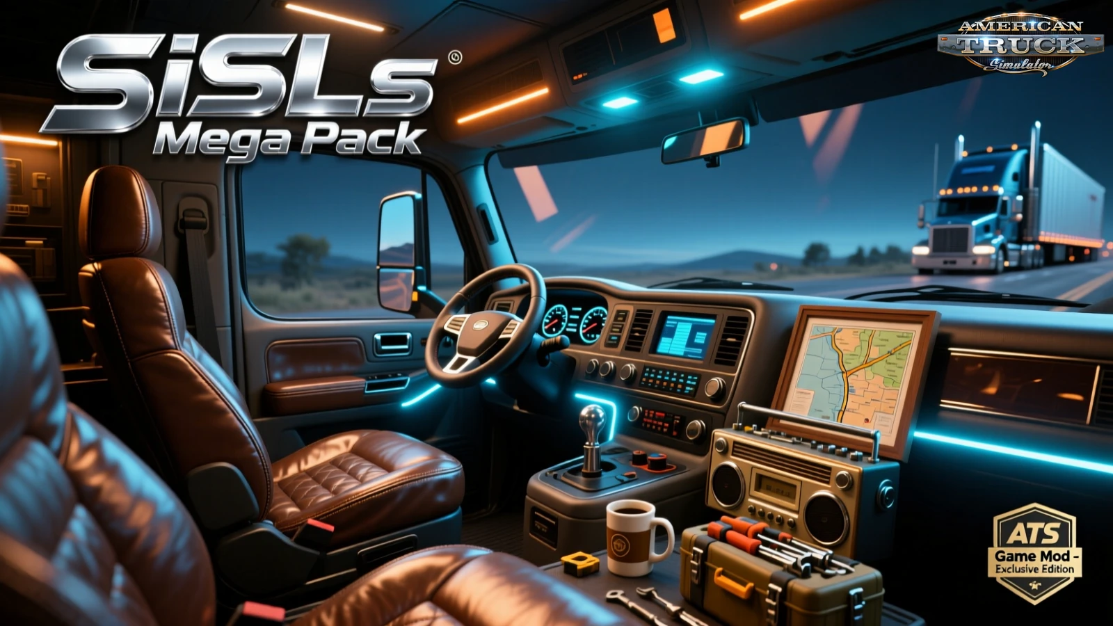 DLC » ATS mods | American Truck Simulator Mods | ATS Trucks, Maps