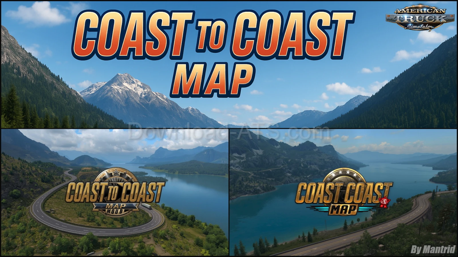 Mantrid Mods » ATS mods | American Truck Simulator Mods | ATS Trucks, Maps