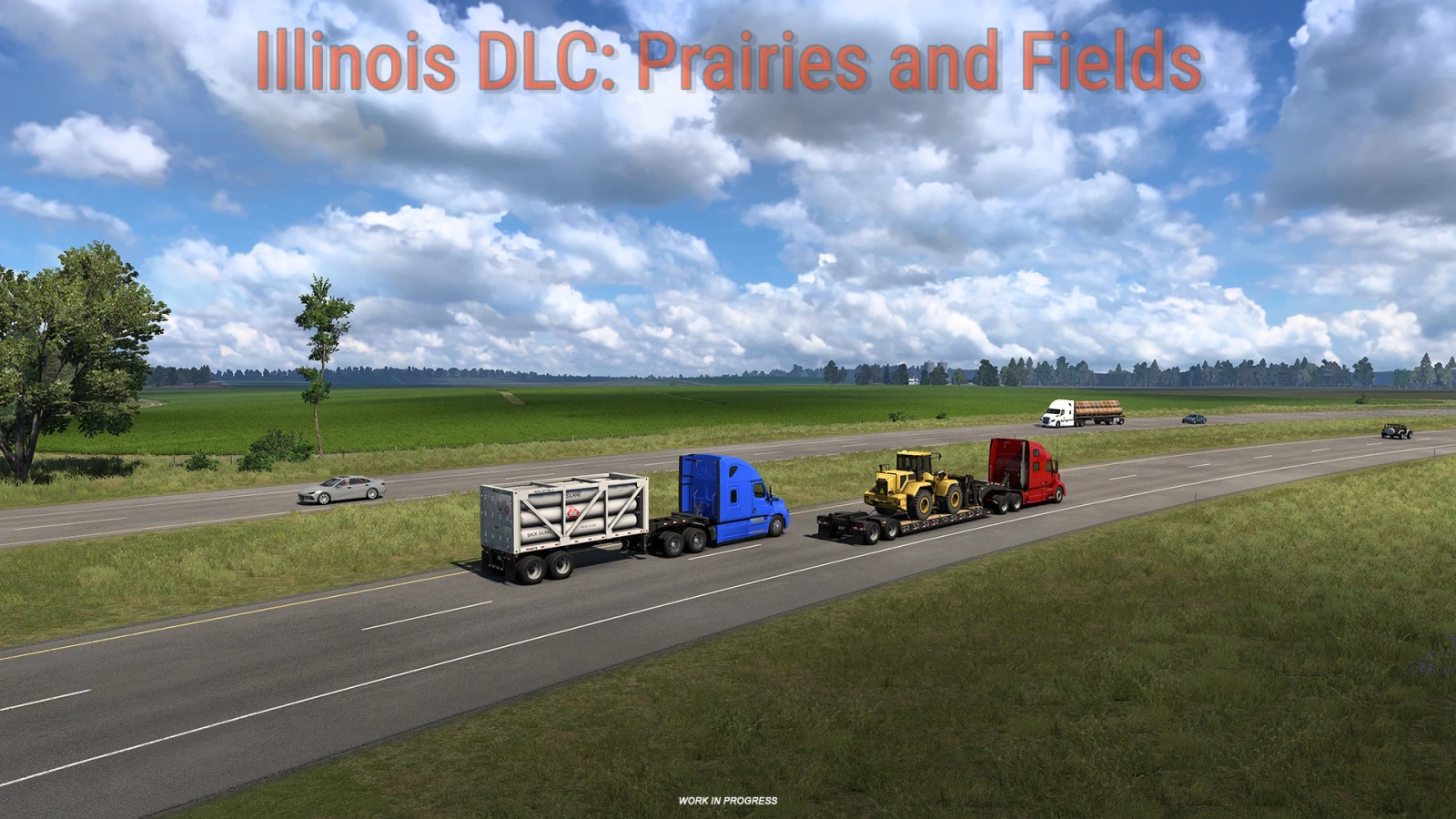 Illinois DLC - Prairies and Fields in ATS | By SCS Software