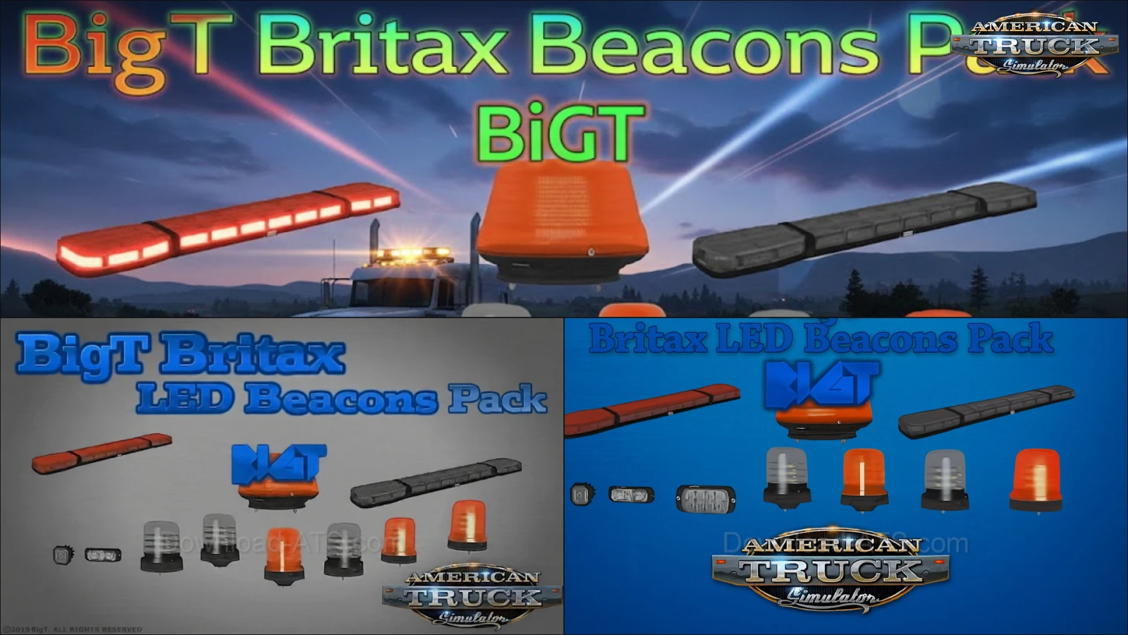 Accesories ATS Mods | American Truck Simulator Accesories