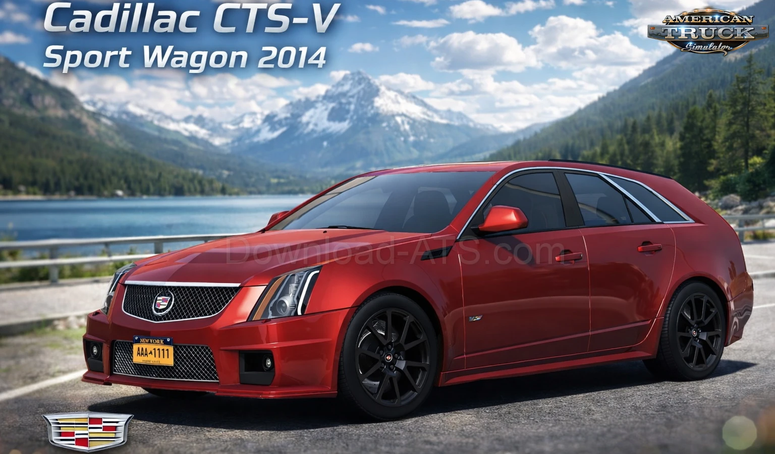 Cadillac CTS-V Sport » ATS mods | American Truck Simulator Mods | ATS ...