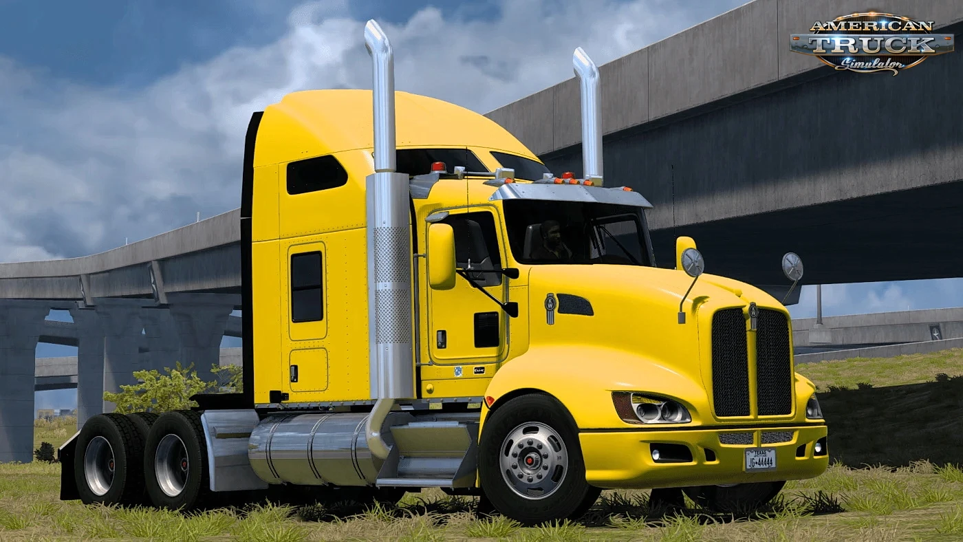 Kenworth T660 Truck + Interior v9.0 (1.59.x) for ATS | TOP